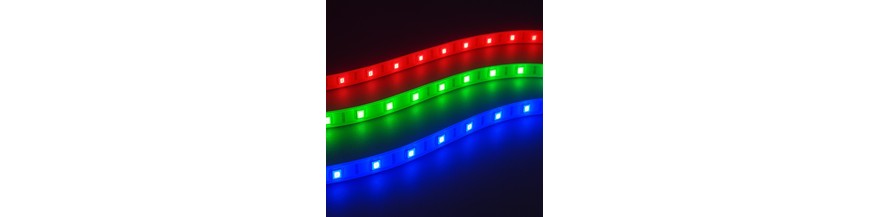 RGB LED Strips - Alle farver i et